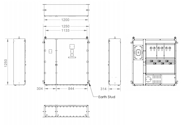 Abtech ABJB 125 HV Hazardous Area (ATEX & IECEx) Electrical Enclosure ...